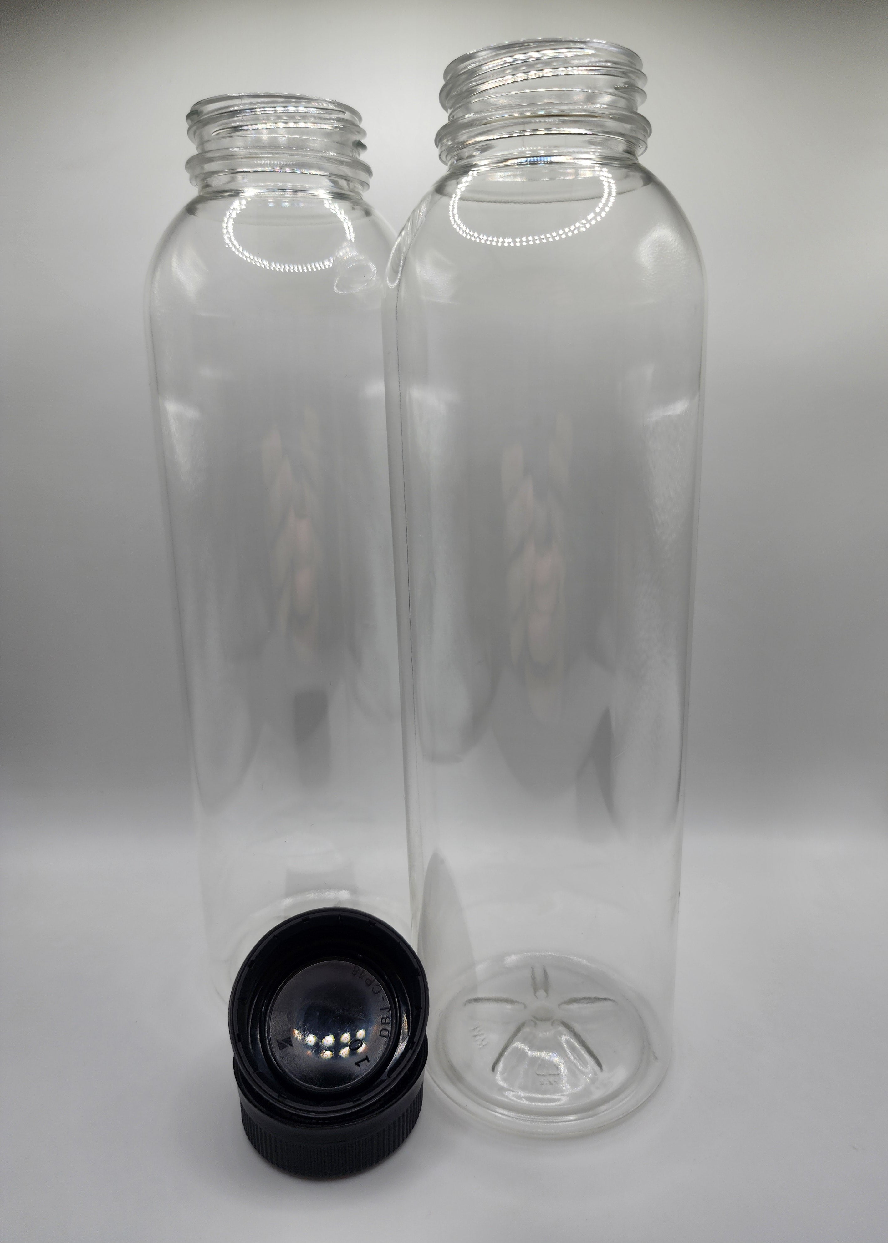 Juice Bottles - 16oz Round | P1 Packaging